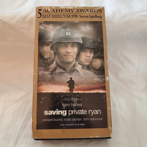 Dreamworks | Media | Saving Private Ryan Vhs Tom Hanks Matt Damon ...